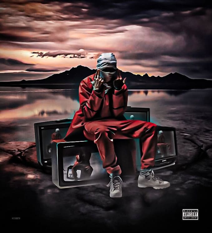 Create a music rap cover art album cover by Nez_22 | Fiverr