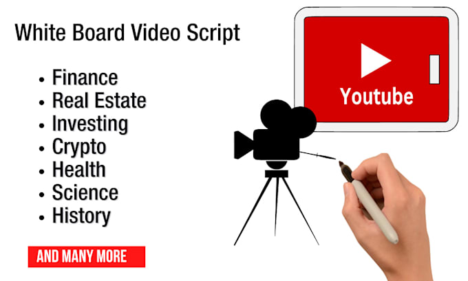 Research and write whiteboard explainer script by Derion_writes | Fiverr