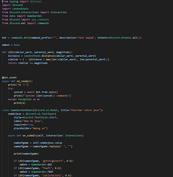 Create A Custom Discord Bot In Python By Link47 Fiverr 0606