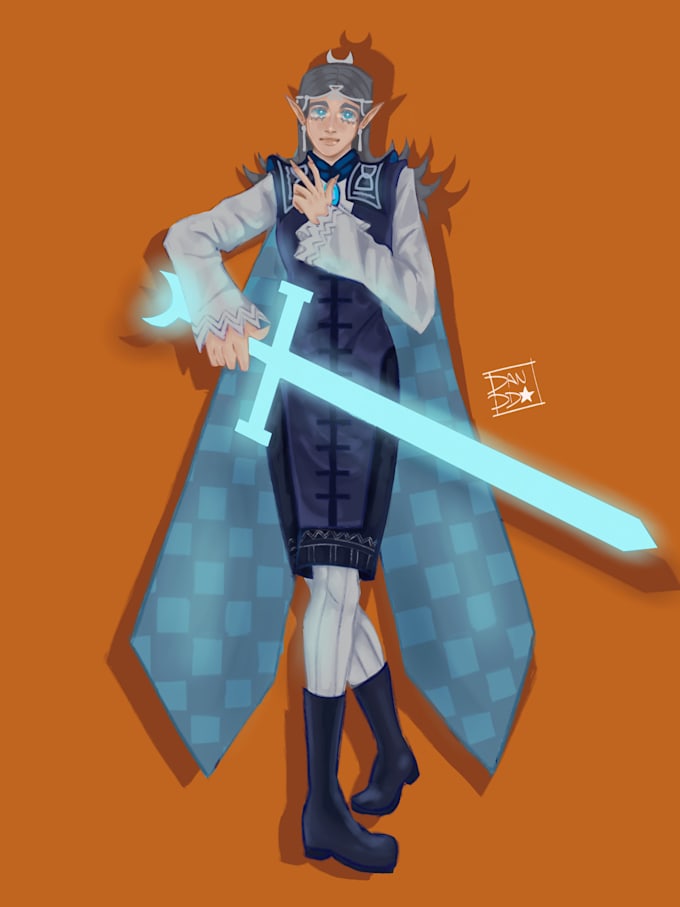 Draw Dnd Characters Ocs And Fanarts By Danddstar Fiverr