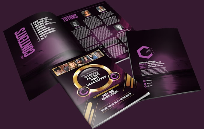 Design prospectus, magazine layout, booklet, catalog and brochure by ...
