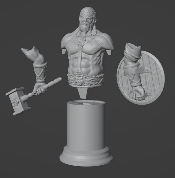Create a detailed 3d sculpture of anything by Joshua_bromley | Fiverr