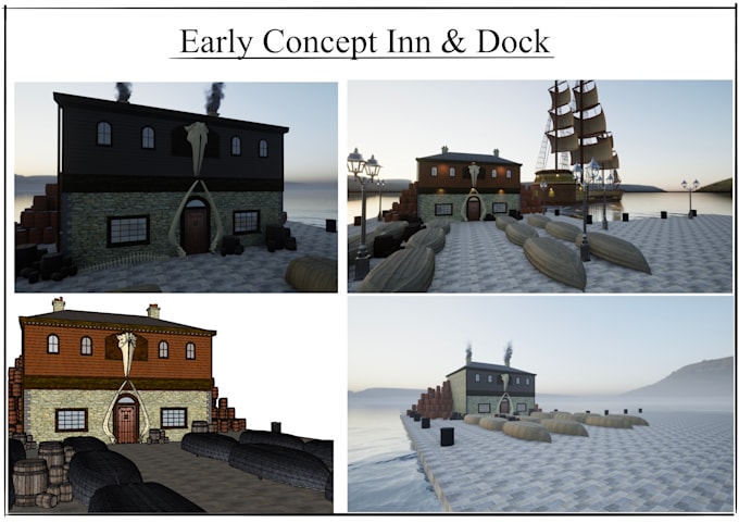 Create 2d and 3d renderings of your project by Cuttlefiiiish | Fiverr