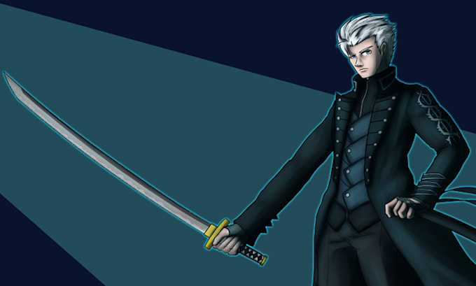 Draw fully shaded characters by Thecookielord | Fiverr