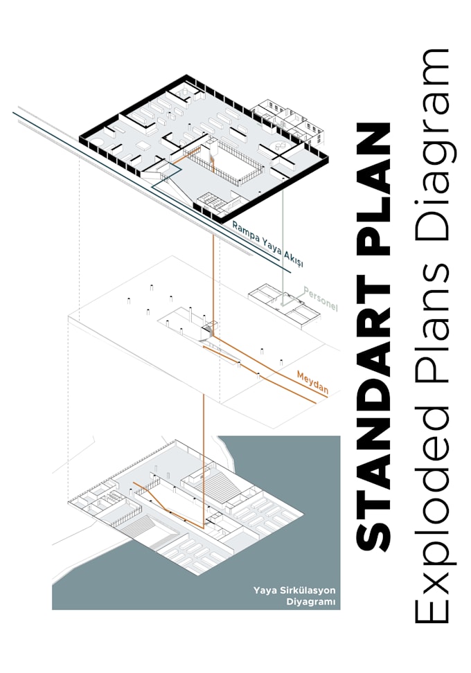 Create 3d architectural diagrams by Selmanfaruk | Fiverr