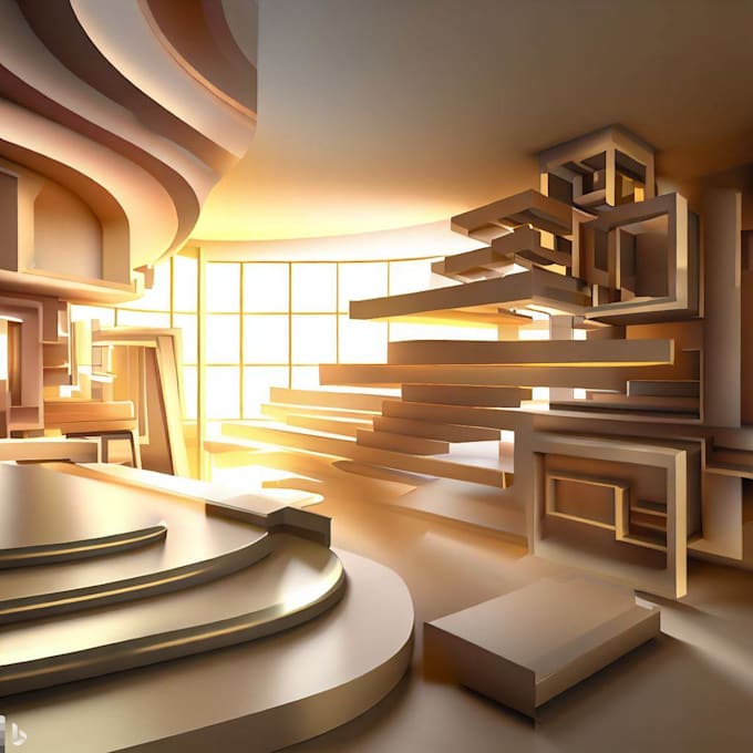 Create 3d interior design for you by Kanguinom | Fiverr