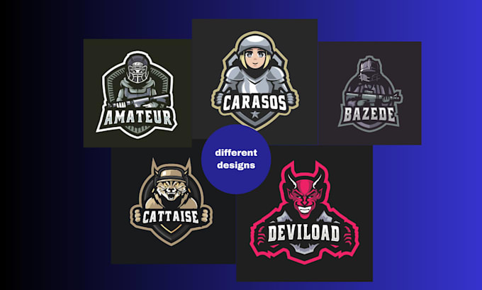 130 different logo bundle by Mhe7ee | Fiverr