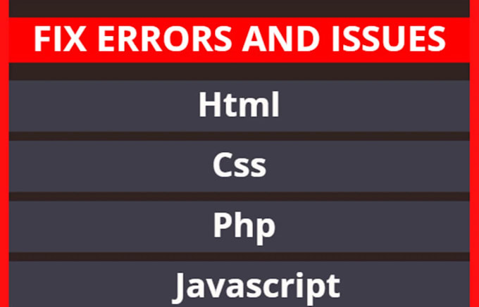 Fix javascript bugs, handle errors, and tackle tasks by Ameer_ali6 | Fiverr