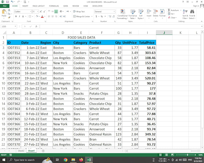 Do ms excel data cleansing live dashboard pivot table chart formatting ...