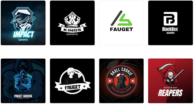 Do a random gaming logo for esport team, by canva by Ssgyad_ | Fiverr