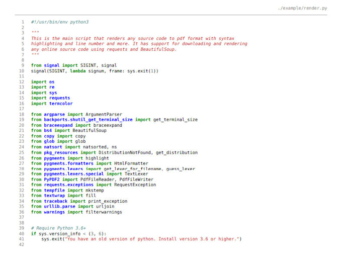 Je vais ecrire un scripte python et html by Salah9ilmaten | Fiverr