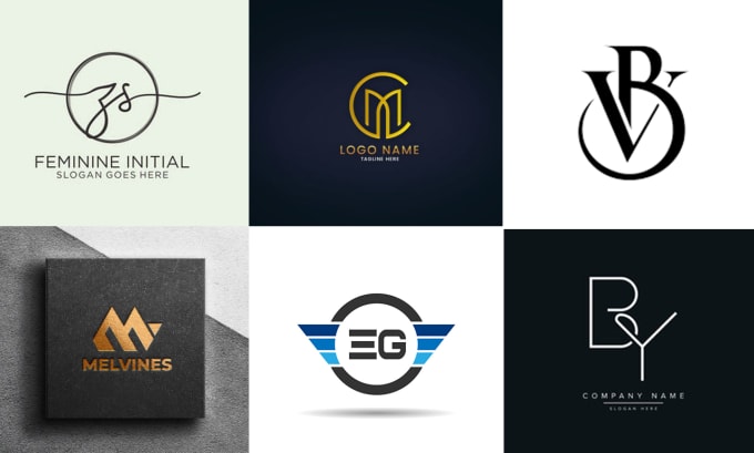 Design creative and skillful initial letter monogram brand logo by Art ...