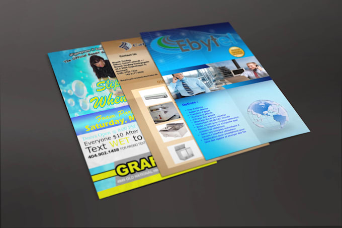 Create amazing flyers and pamphlets for you by Vdesign90 | Fiverr