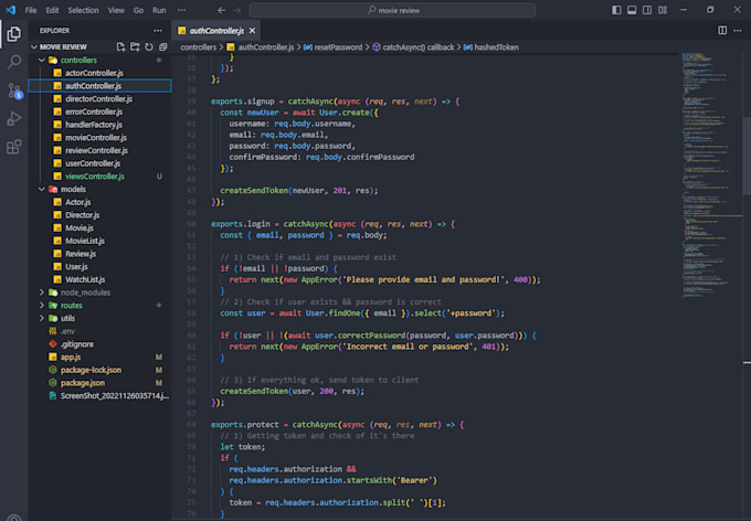 Develop backend rest api in node js typescript express js by Ahmedelwekel439 | Fiverr