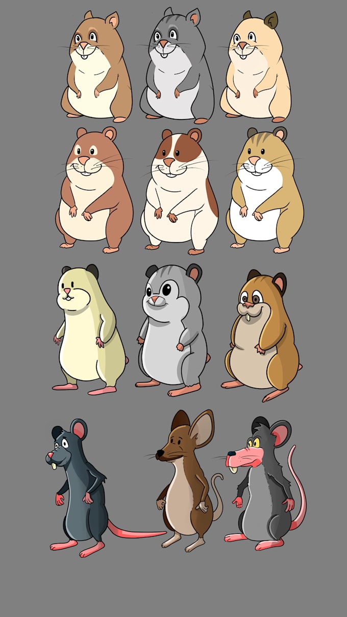 Do character concept design by Zuhairb0 | Fiverr