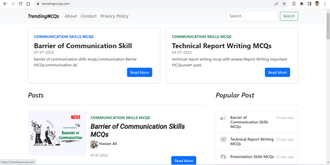 Build React Js And Next Js With Html Css Javascript Bootstrep And Tailwind Css By Webhassanali
