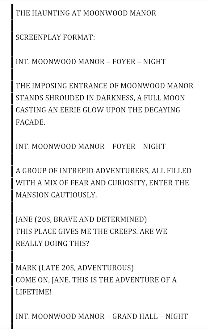 Expert screenplay writing for your movie or web series by Typetiger ...