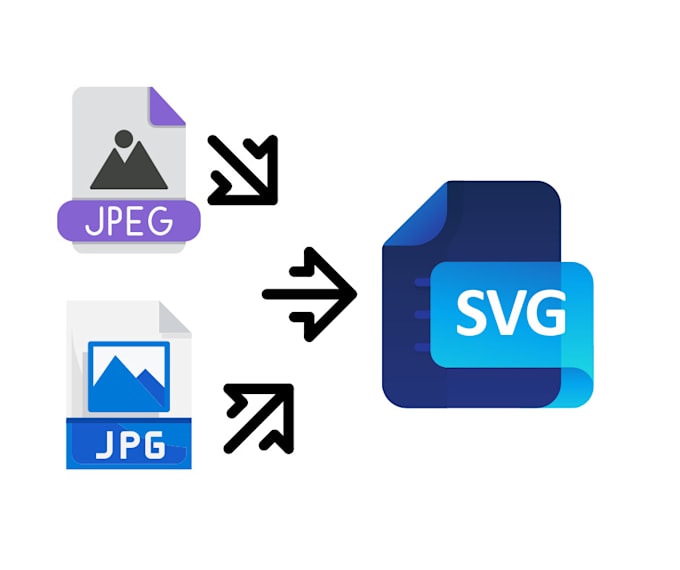 Convert jpg or png to svg by Thephantomworx | Fiverr