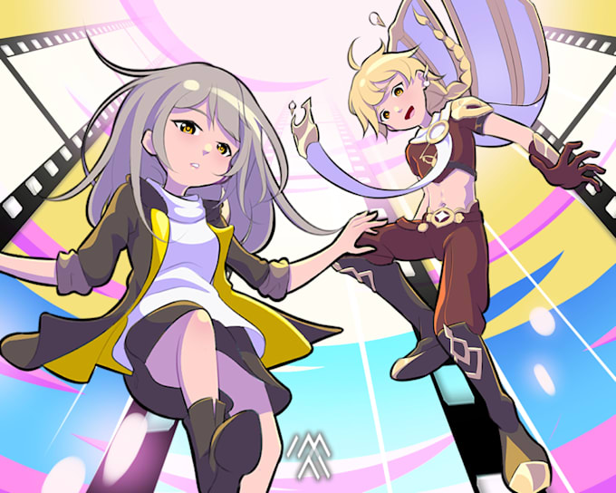 Make an anime chibi character based on your needs by Sam_4rt | Fiverr