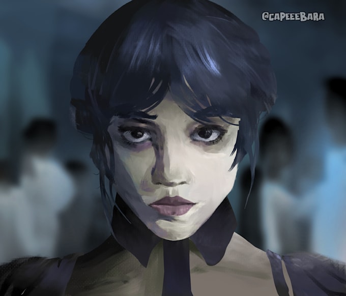 Draw your character, oc, dnd or fantasy characters by Risolesmayo | Fiverr