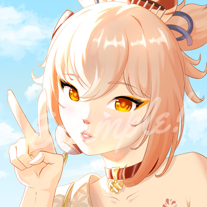 Draw beautiful anime pfp by Paperengraver | Fiverr