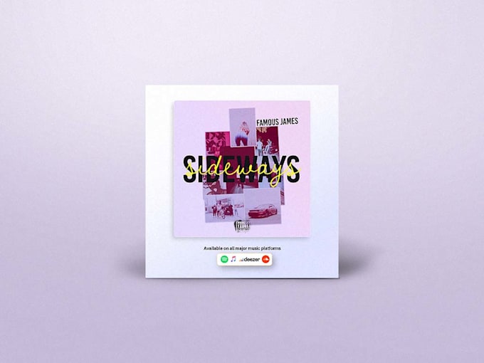 Design and animate abstract album cover art by Artninja_ | Fiverr