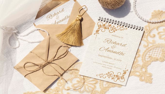 Design beautiful the most perfect invention, wedding, and birthday card ...