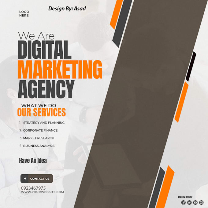 Design unique and eye catching poster by Asadb22 | Fiverr