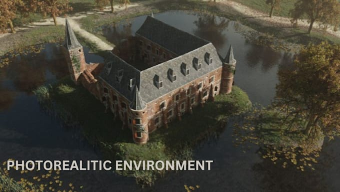 Design 3d game environment, 3d vr game environment, unity game ...