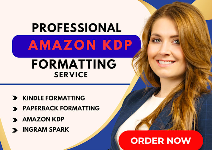 Do kdp formatting, book formatting, ebook formatting and layout design ...