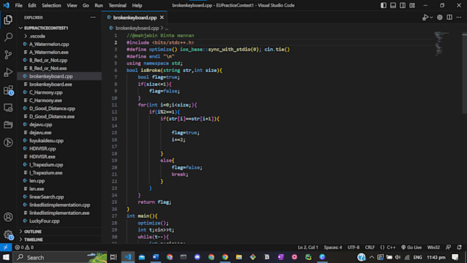 Solve python and cpp challenges by Mahzabin001 | Fiverr