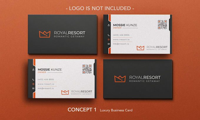 Design professional business name card with qr code by Saadi_roy | Fiverr