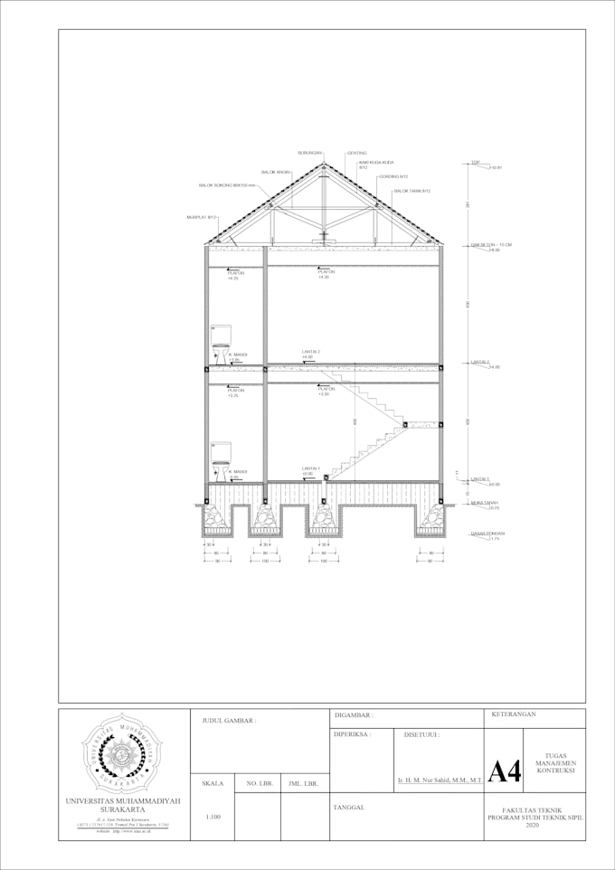 Help you in drawing 2d buildings by Febrianfauzi | Fiverr