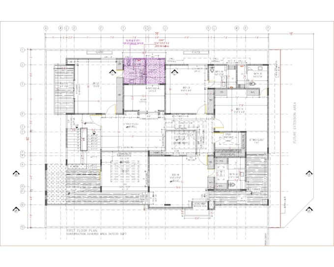 Do any architectural drawing you need by Archiconst | Fiverr