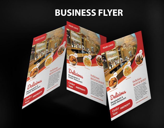 Do a business flyer design in 8 hours by Sabitrikar | Fiverr