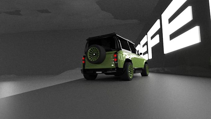 Design a custom 3d car animation by Martinbaderko | Fiverr