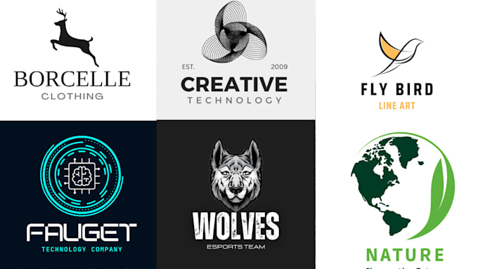 Design creative combination mark logo 1 day by Shahzadsalamat8 | Fiverr