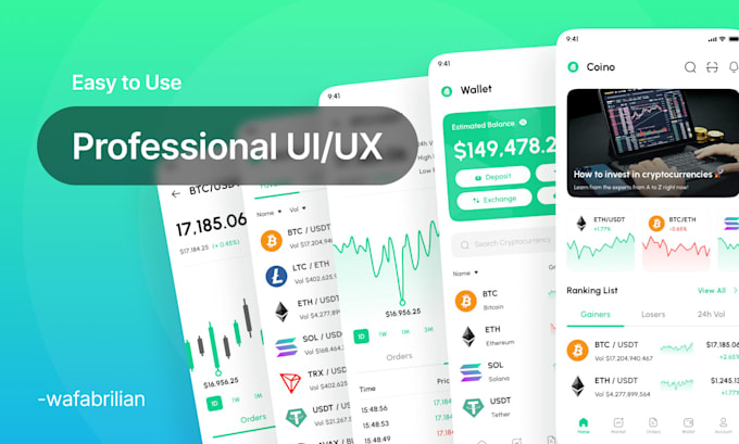 Create unique mobile app design with creative idea by Brilianwafa | Fiverr
