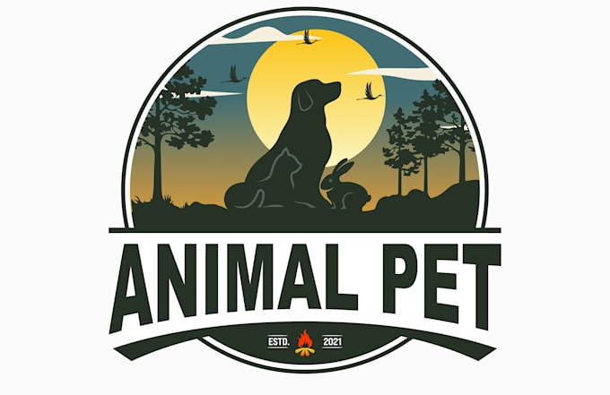 Do amazing professional animal logo by Chaya_gleichner | Fiverr
