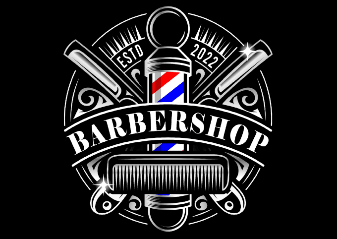 Design eye catching unique barber logo by Chaya_gleichner | Fiverr