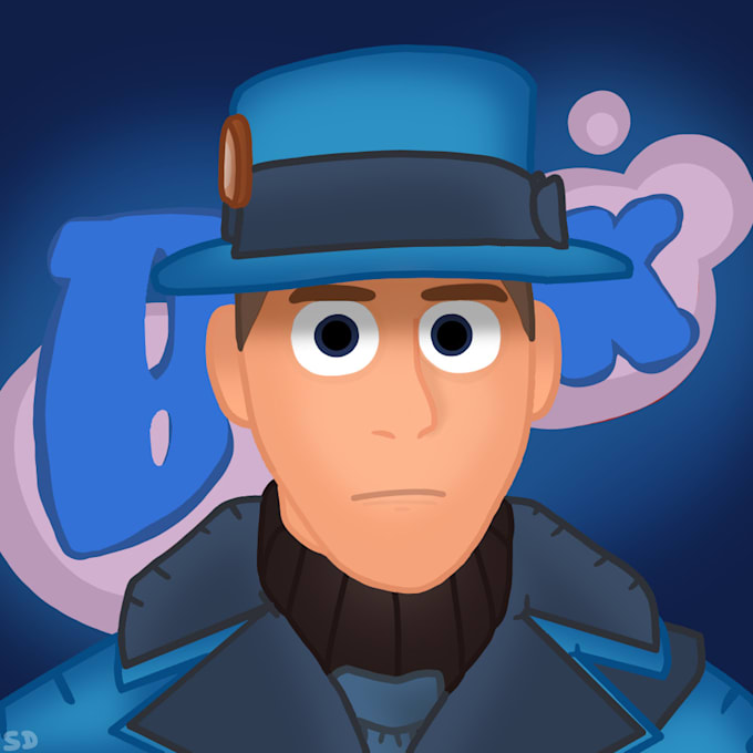 Draw your team fortress 2 loadout a portrait by N_lakos_sd | Fiverr