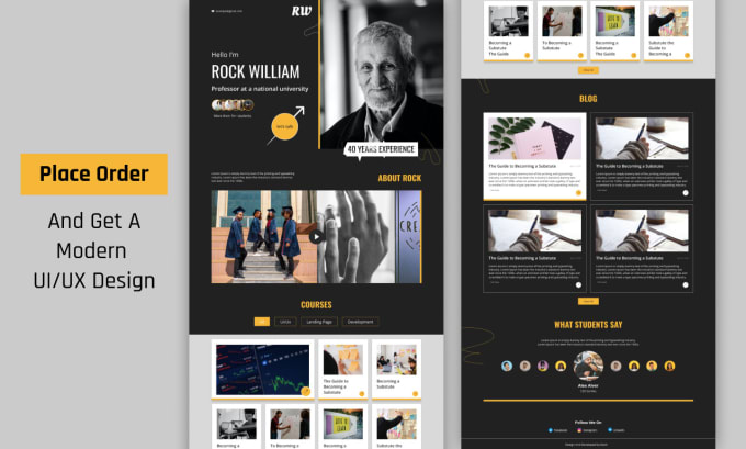 Convert any complex design to website and mobile app ui ux design by ...