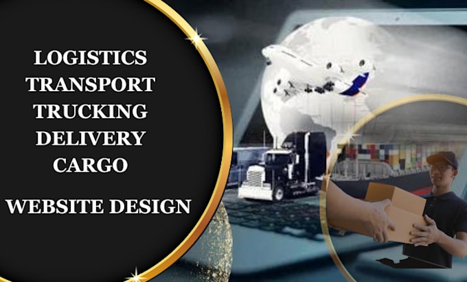 Create logistics delivery transports trucking dispatch freight cargo ...