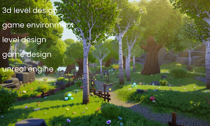 Create 3d level design, game design, game environment and level design ...