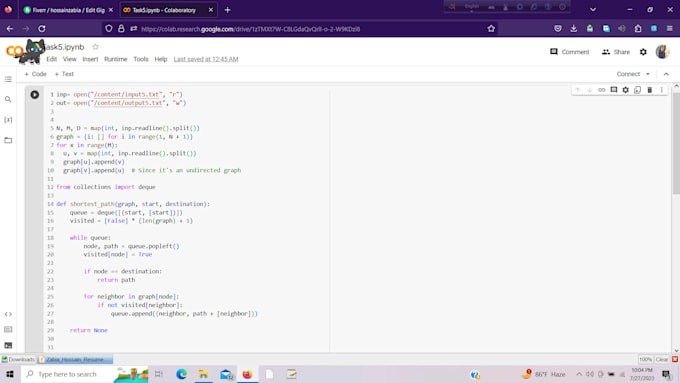 Teach coding in python language by Hossainzabia | Fiverr Teach coding in python language by Hossainzabia | Fiverr