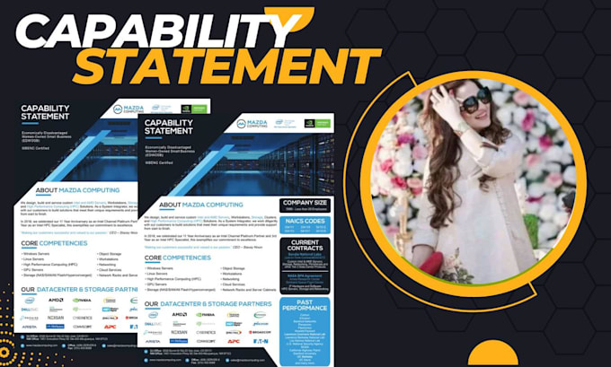 Design a professional and creative capability statement by Zeenatsoomro786 | Fiverr