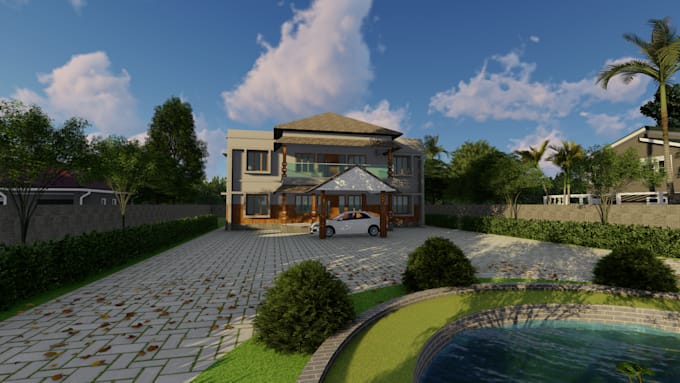 Do sketchup 3d models and render by Hashimm4 | Fiverr