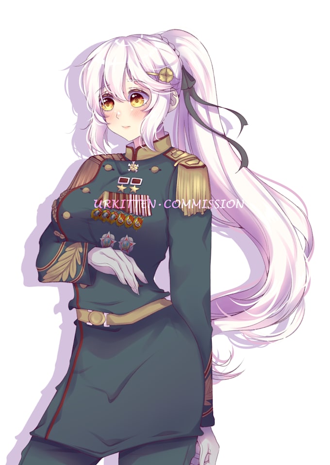 Draw anime, fanart, oc with simple shading by Racchiccoon | Fiverr