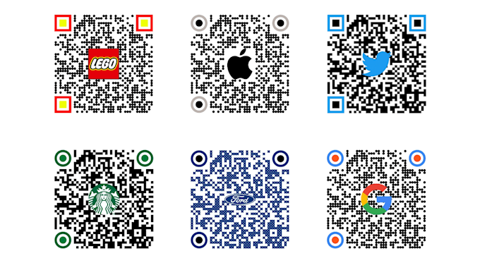 Design custom qr code to your logo within 1 hour by Grafikstudyo | Fiverr