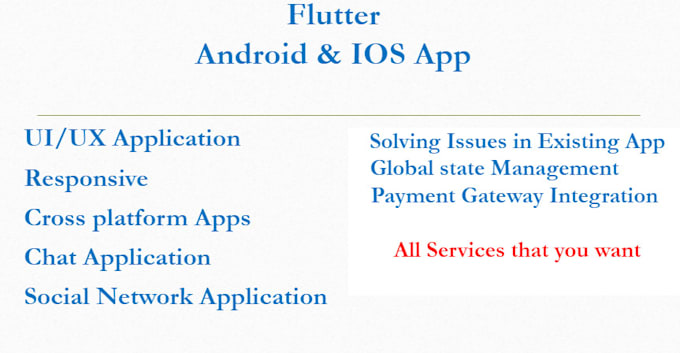 Develop front end ui of android ios app in flutter by Atifimtiaz802 ... Develop front end ui of android ios app in flutter by Atifimtiaz802 ...